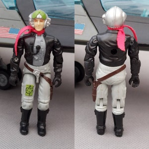 GI Joe Phantom X 19 Stealth Fighter With Pilot Ghost Rider Hasbro 1988 ...