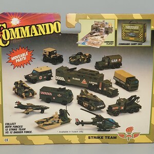 Matchbox Commando Strike Team 3 Pack 1988 - Etsy