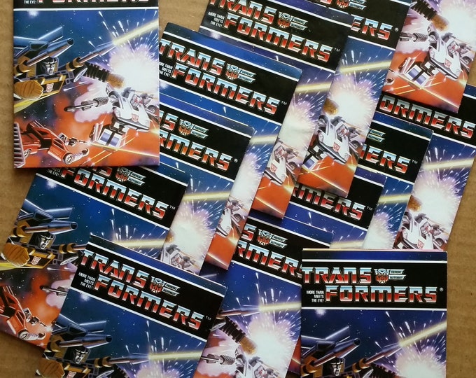 Transformers 1984 Brochure Catalogs by Hasbro G1 - Etsy