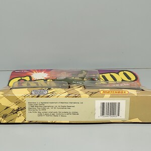 Matchbox Commando Strike Team 3 Pack 1988 - Etsy