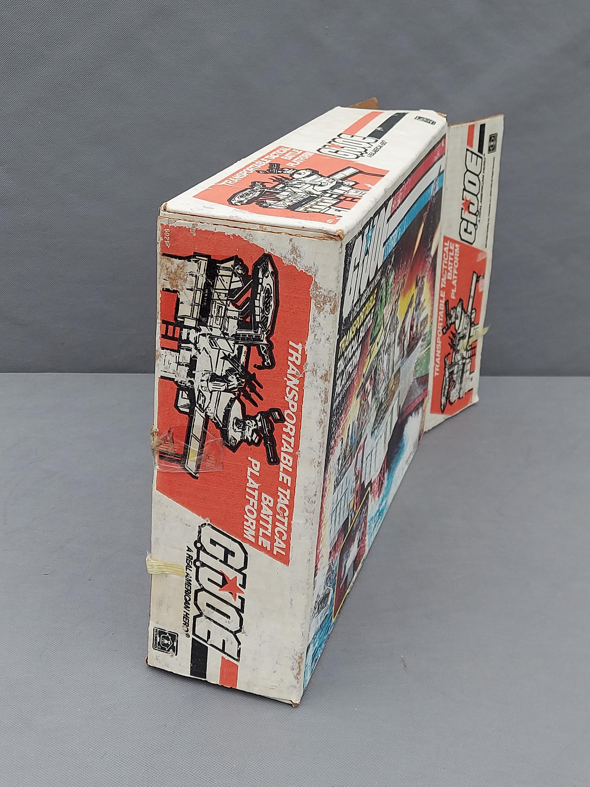 GI Joe Tactical Battle Platform Hasbro 1986 Original Box - Etsy