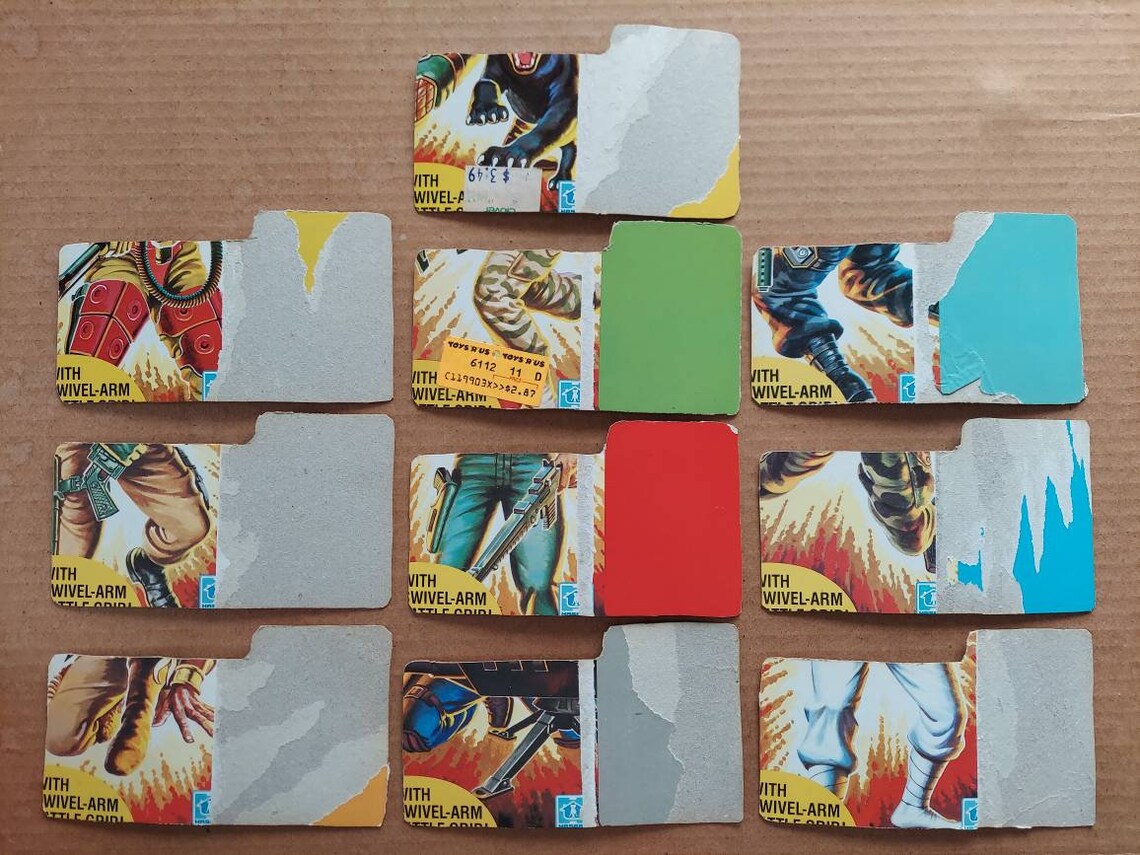 GI Joe File Cards Series 3 ARAH by Hasbro 1984 - Etsy