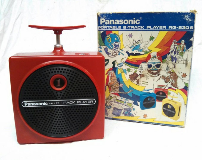 TNT Dynamite 8 Portable Panasonic 8 Track Player in Original Box Model ...