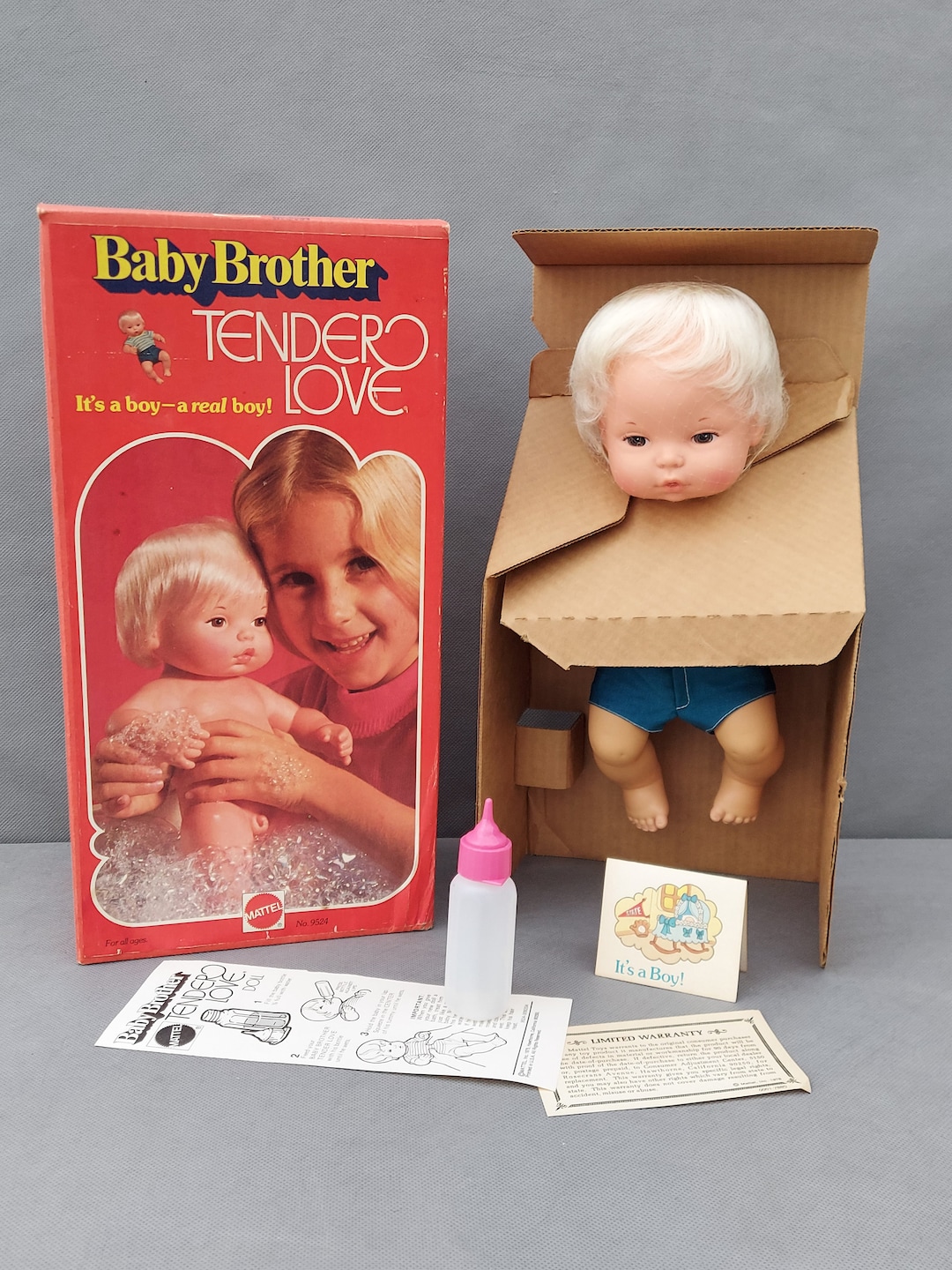 Baby Brother Tender Love by Mattel 1975 - Etsy