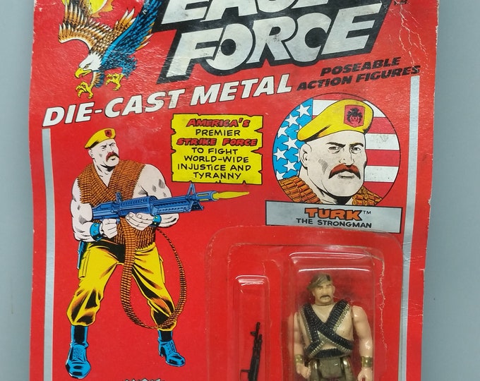 Eagle Force Turk Action Figure by Mego 1981-82 - Etsy