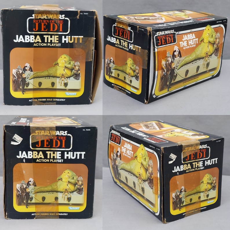 Star Wars Jabba the Hutt Playset Kenner 1983-84 - Etsy