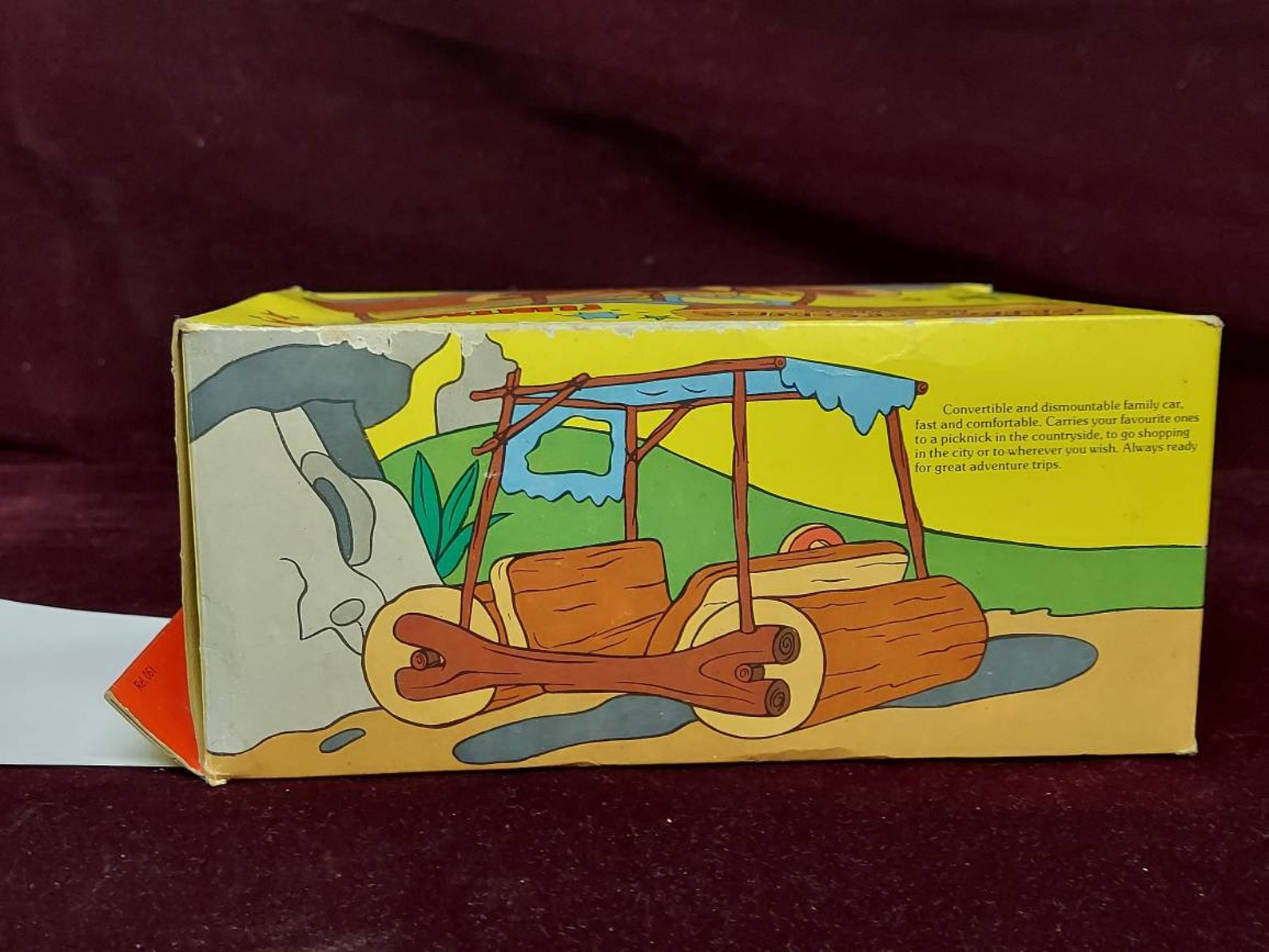 Flintstones in Action Flintmobile Vehicle by D-toys irwin - Etsy