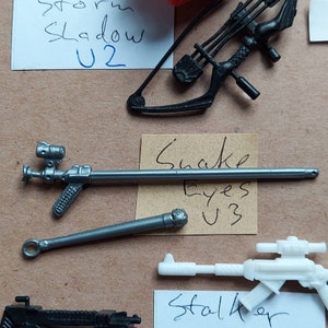 GI Joe Parts 1988-89 for Hasbro Action Figures - Etsy