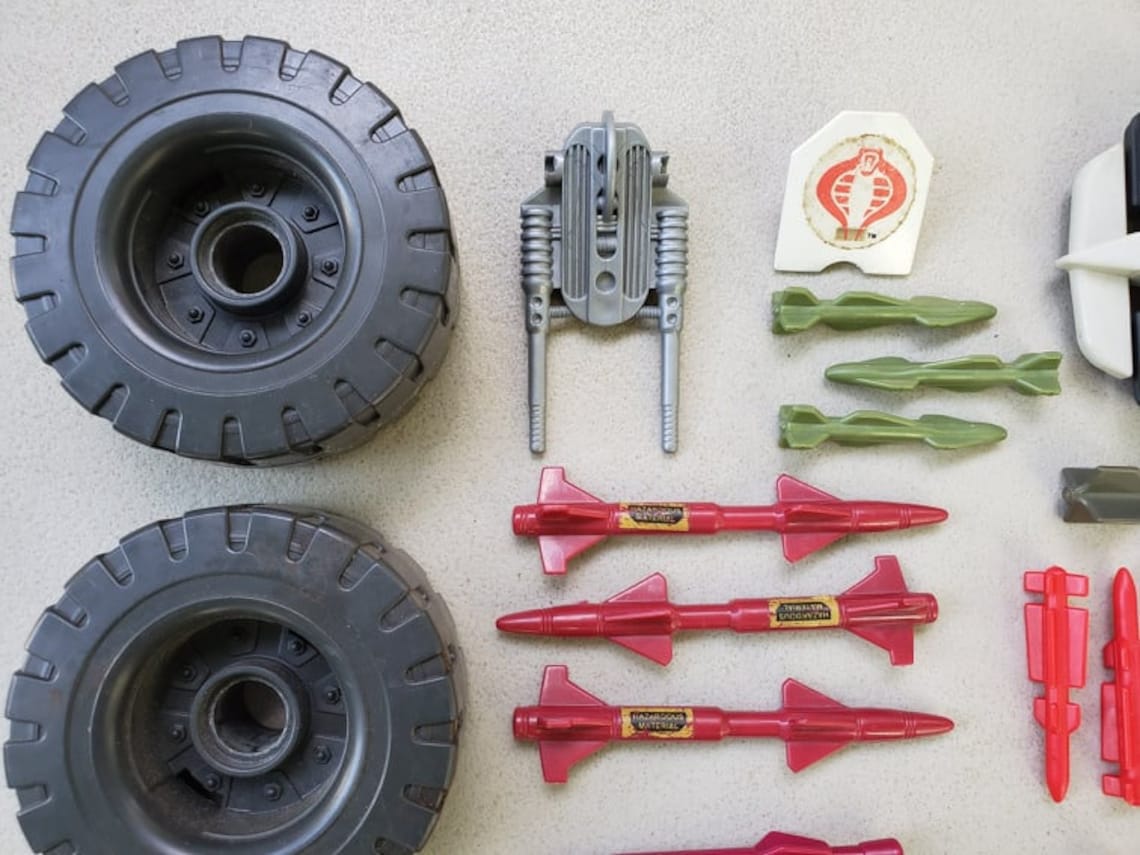 GI Joe ARAH 1989-90 Spare Parts by Hasbro - Etsy