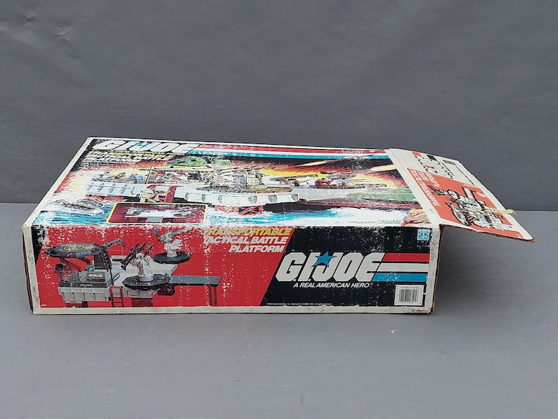 GI Joe Tactical Battle Platform Hasbro 1986 Original Box - Etsy