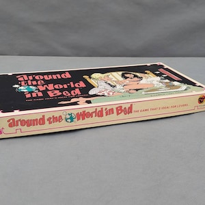 Around the World in Bed Novelty Board Game by Topco 1969 - Etsy