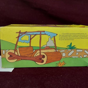 Flintstones in Action Flintmobile Vehicle by D-toys (irwin) Spain 1983 ...