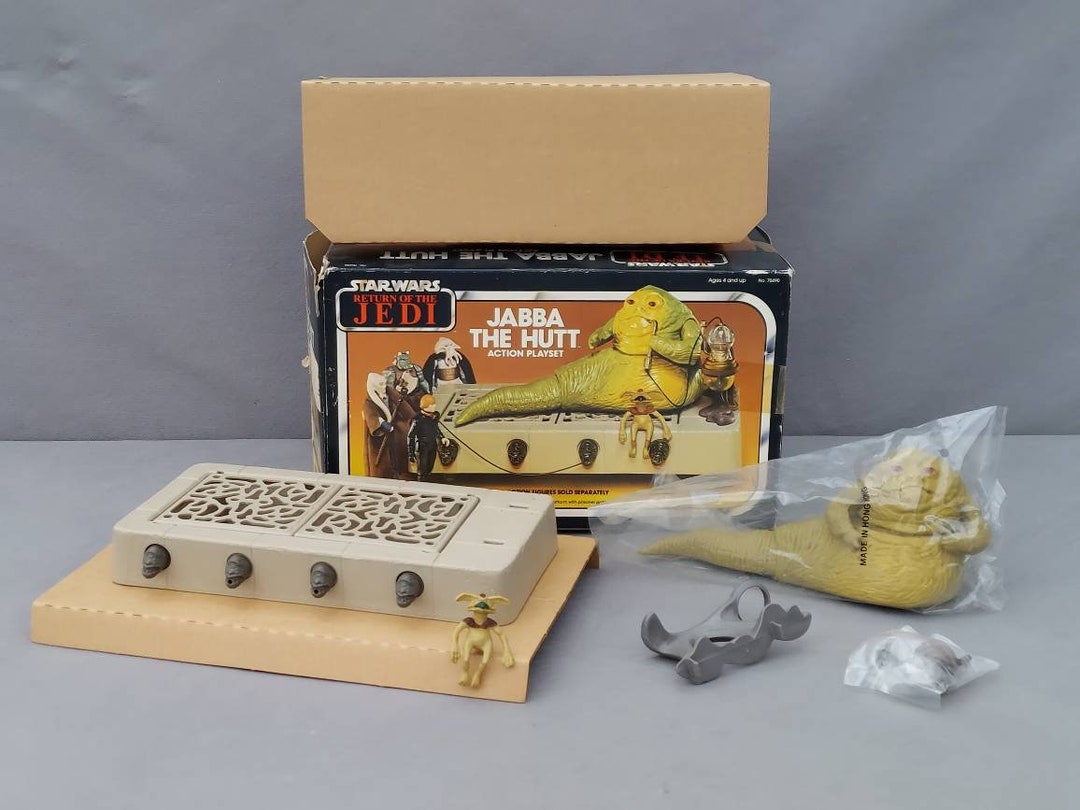 Star Wars Jabba the Hutt Playset Kenner 1983-84 - Etsy