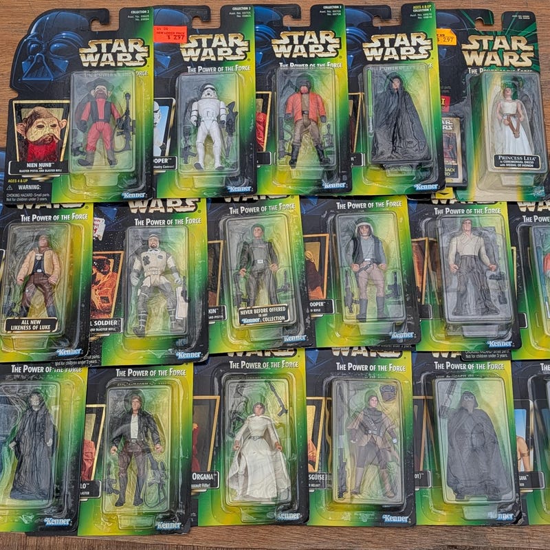 Power of the Jedi Figures - Etsy