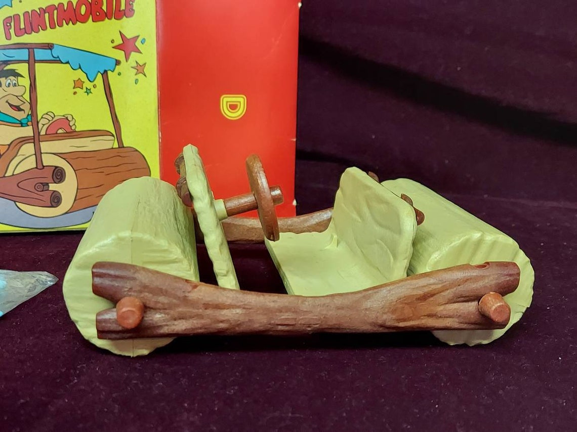 Flintstones in Action Flintmobile Vehicle by D-toys irwin - Etsy