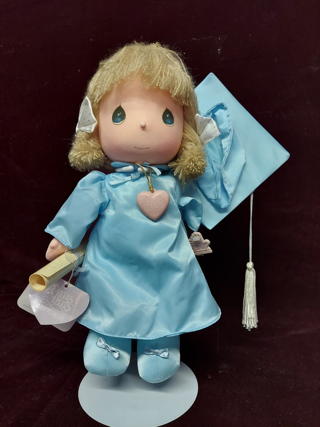 Precious Moments Graduation Doll Dorothy 1980s Applause - Etsy