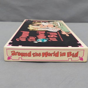 Around the World in Bed Novelty Board Game by Topco 1969 - Etsy