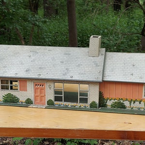 Marx Modern Design Ranch Dollhouse 1950s 60s Tin Lithograph - Etsy