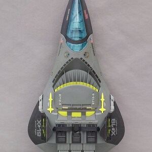GI Joe Phantom X 19 Stealth Fighter With Pilot Ghost Rider Hasbro 1988 ...