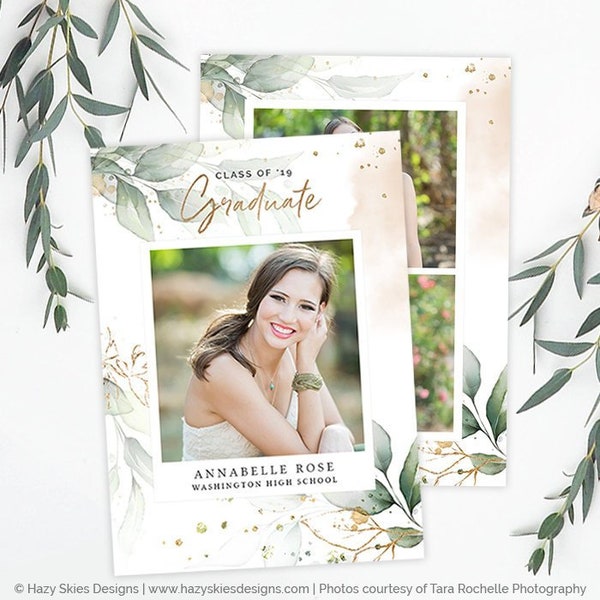 Floral Graduation Card - Etsy