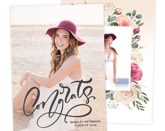 Senior Graduation Invitation Template Senior Graduation - Etsy