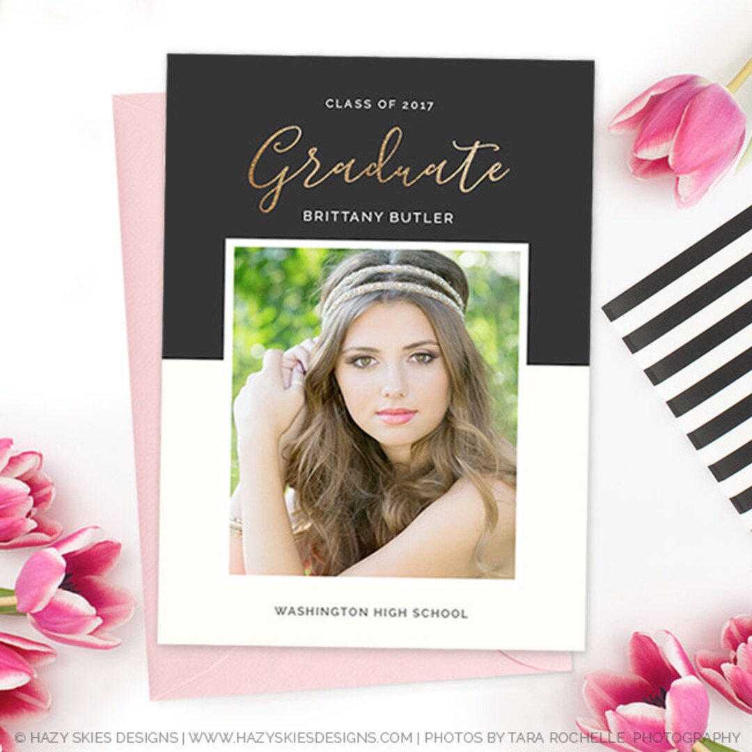Senior Graduation Template, Senior Graduation Announcement Templates ...