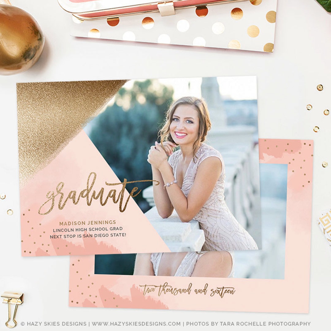 Senior Graduation Template, Senior Graduation Announcement Templates ...