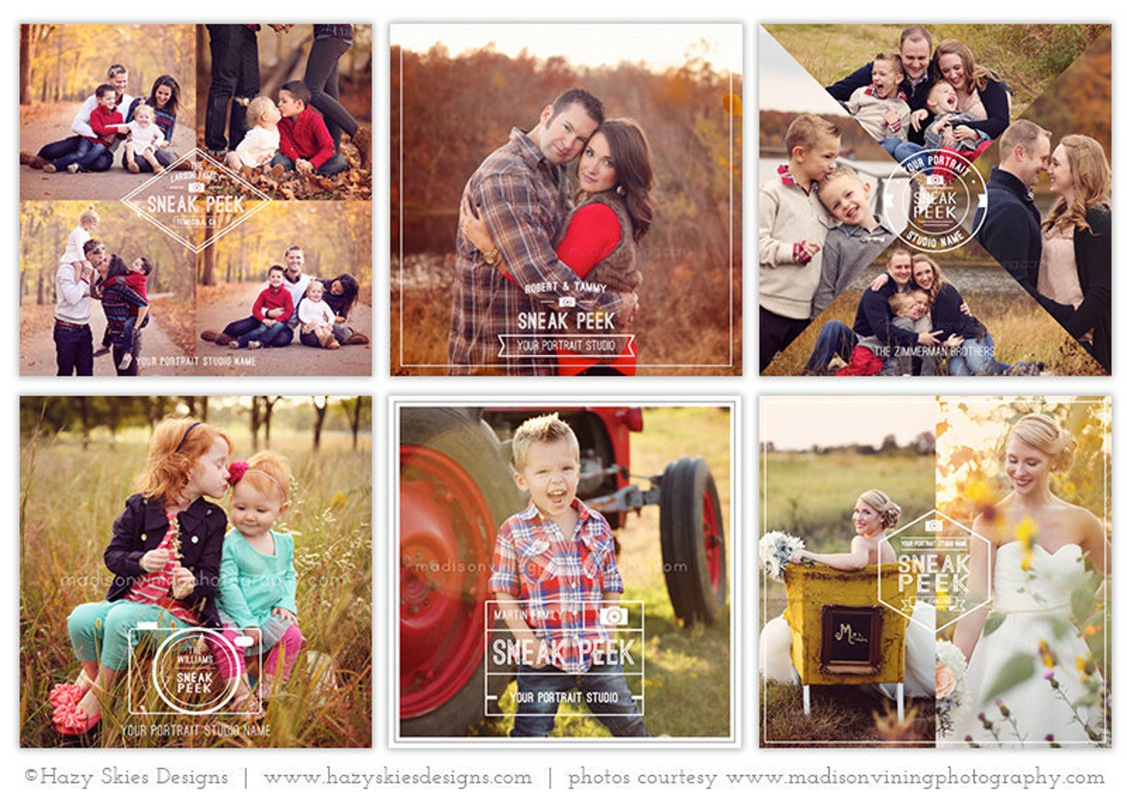 Sneak Peek Boards Photography Marketing Template Photography - Etsy