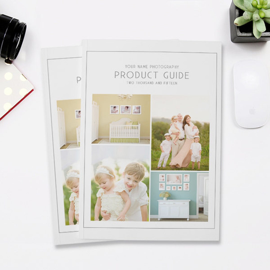 Studio Product Guide, Photography Magazine Template, Photography ...