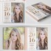 Senior Photo Book Cover Template, Senior Album Template, Senior ...
