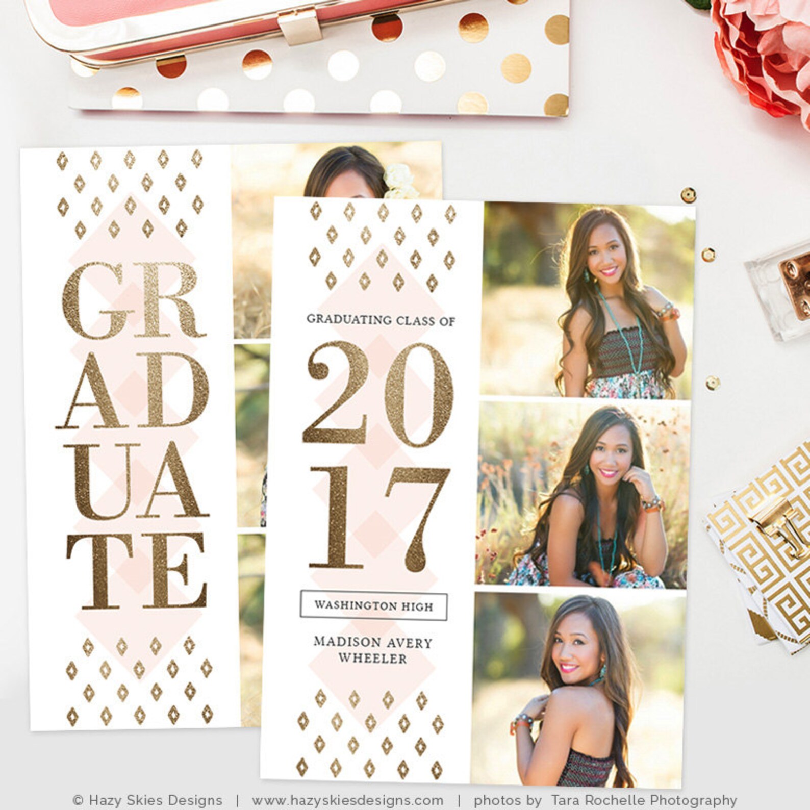 Senior Graduation Template Senior Graduation Announcement | Etsy