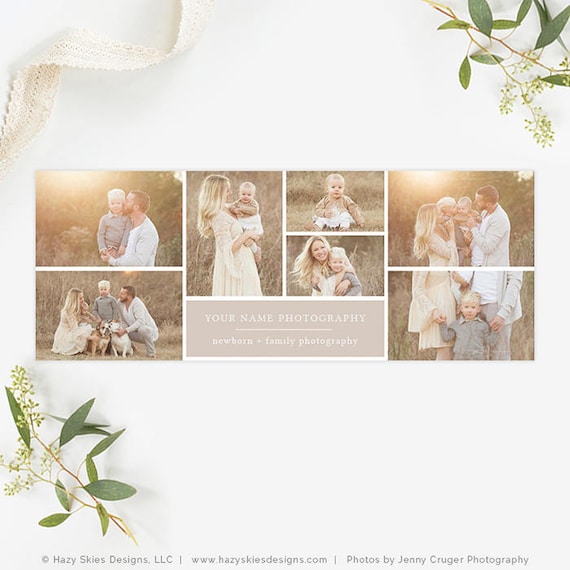 Facebook Cover Collage Template Psd