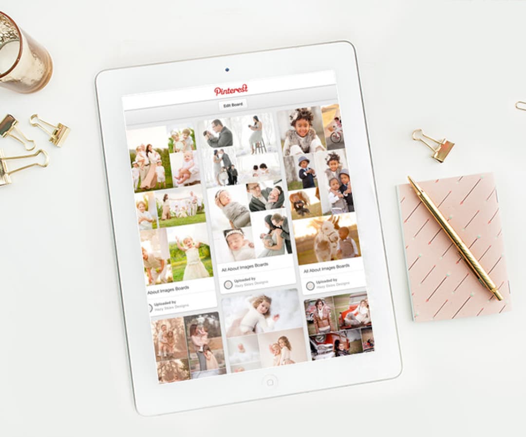 Blog & Pin Boards for Photographers, Blog Board Templates, Pinterest ...