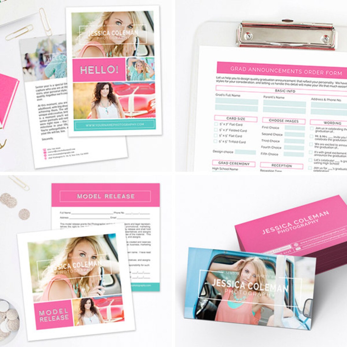 Senior Welcome Packet Photography Welcome Packet - Etsy