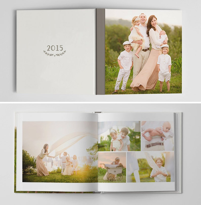 12x12 Photo Book Template Baby Book Template Wedding Book - Etsy