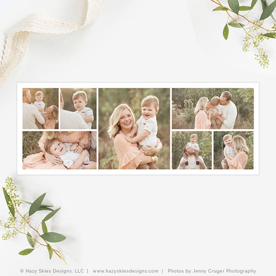 Collage Facebook Cover Template for Photographers, Facebook Timeline ...
