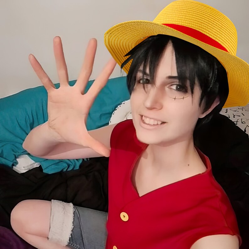 Straw Hat Cosplay,monkey D Luffy Straw Hat,sun Goddess Foldable Straw ...