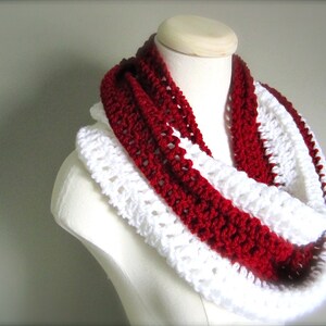 Crochet Red and White NHL Detroit Red Wings, Chicago Blackhawks Team ...