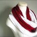Crochet Red and White NHL Detroit Red Wings, Chicago Blackhawks Team ...