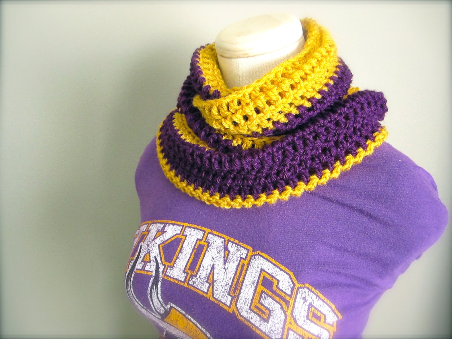 Crochet Purple Gold Yellow NHL L.A. Lakers Kings Hockey - Etsy