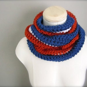 Crochet Blue and Orange NHL, New York Islanders, Edmonton Oilers ...