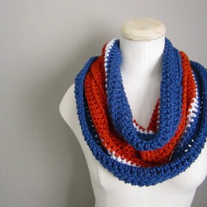 Crochet Blue and Orange NHL, New York Islanders, Edmonton Oilers ...