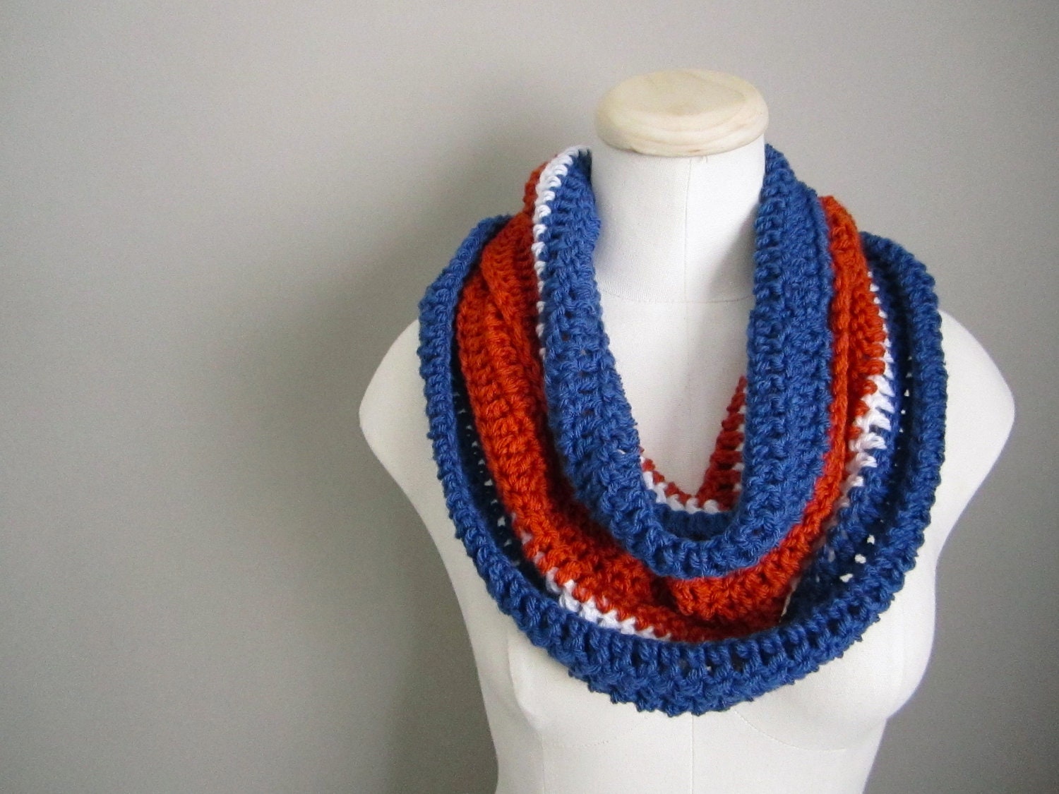 Crochet Blue and Orange NHL New York Islanders Edmonton - Etsy