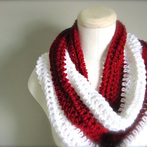 Crochet Red and White NHL Detroit Red Wings, Chicago Blackhawks Team ...