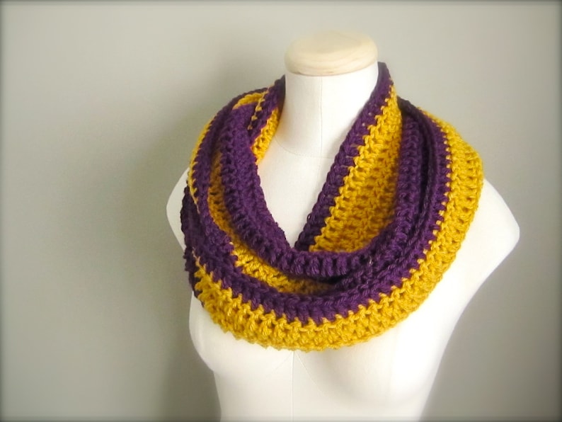 Crochet Purple Gold Yellow NHL L.A. Lakers Kings Hockey | Etsy