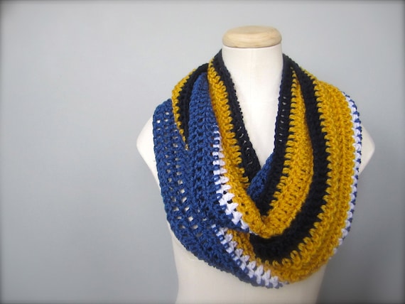 Crochet Blue White Navy and Gold NHL St. Louis Blues | Etsy