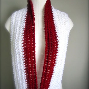 Crochet Red and White NHL Detroit Red Wings, Chicago Blackhawks Team ...