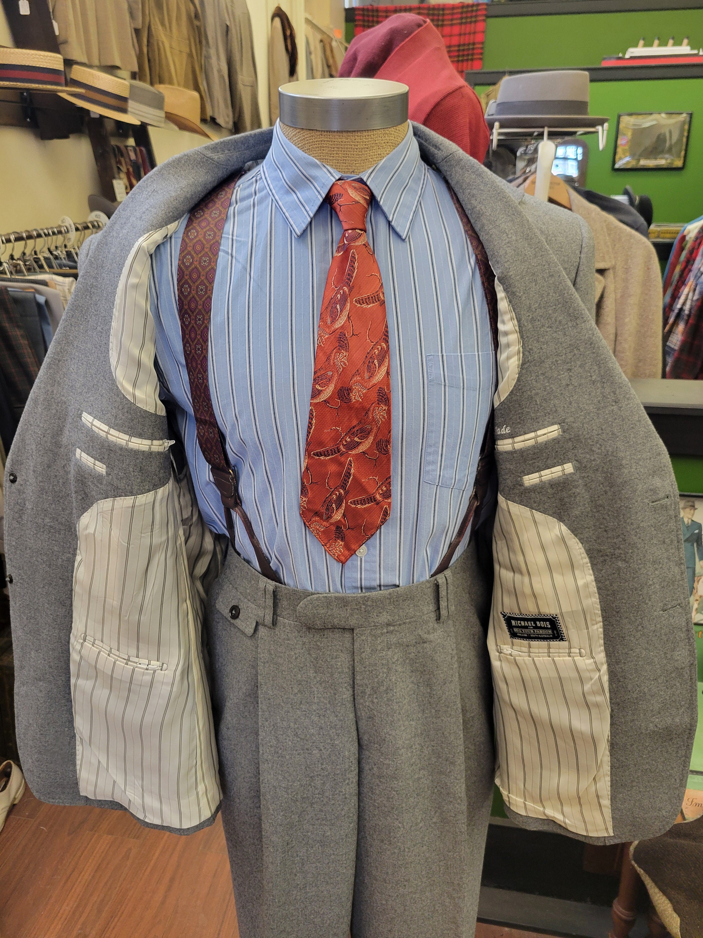 1930s-style Belted Back Suit, it Happened One Night - Etsy