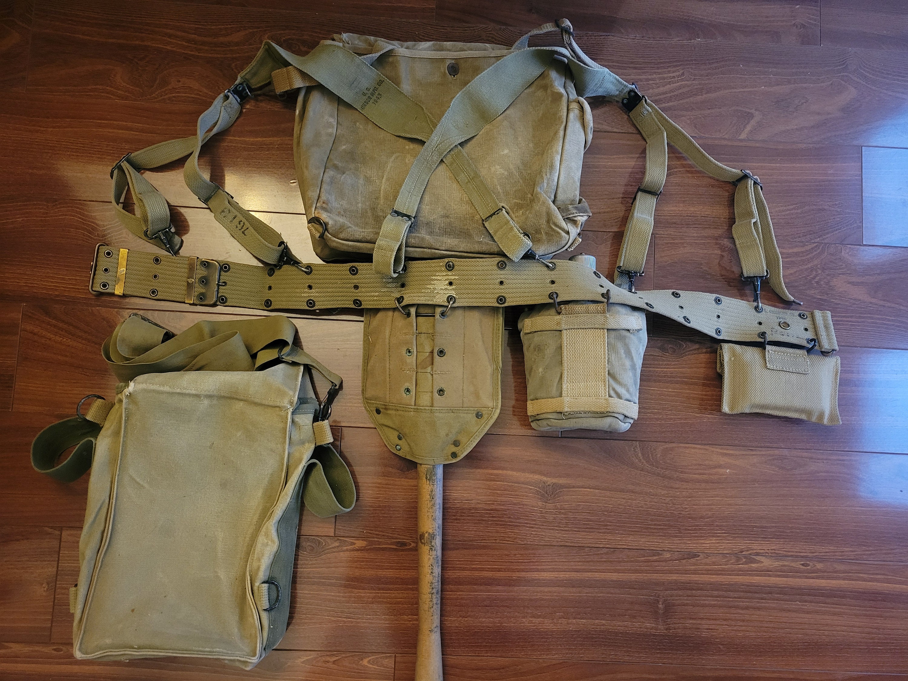 All Original WW2 U.S. Army Webbing Set - Etsy