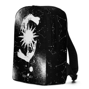 Starlight Goth Backpack - 20L Water Resistant Bag With Pocket for ...